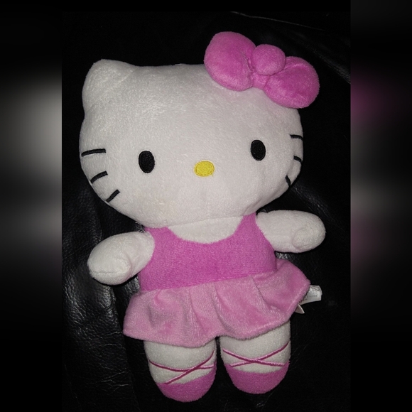 Hello Kitty | Toys | Hello Kitty Pink And White Stuffed Animal Plush ...